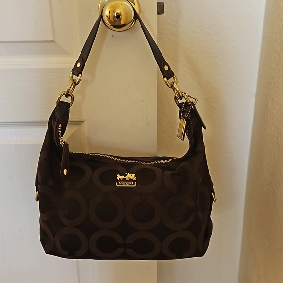Coach | Bags | Authentic Coach Purse Brown | Poshmark